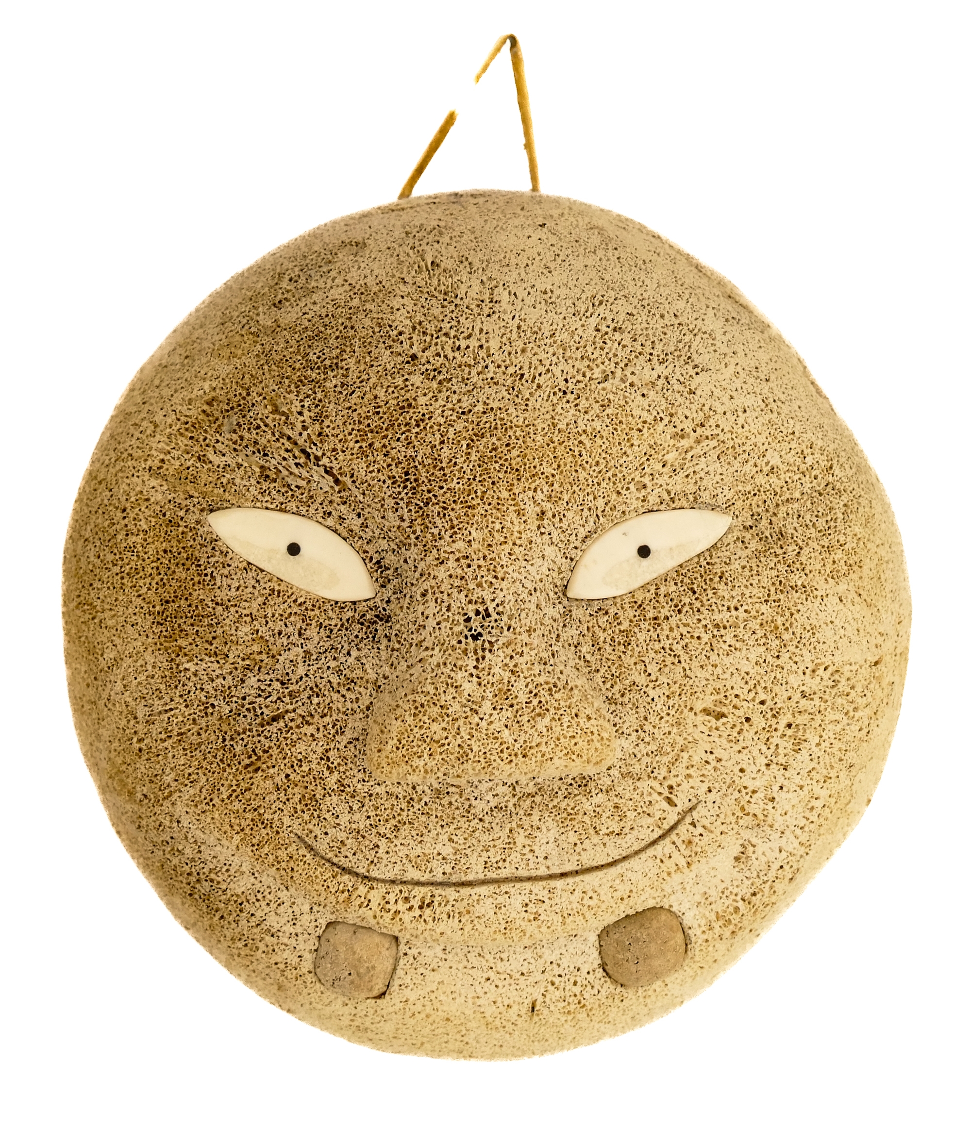 Elmer Frankson | Elmer Frankson Eskimo Whale Bone Wall Mask | MutualArt