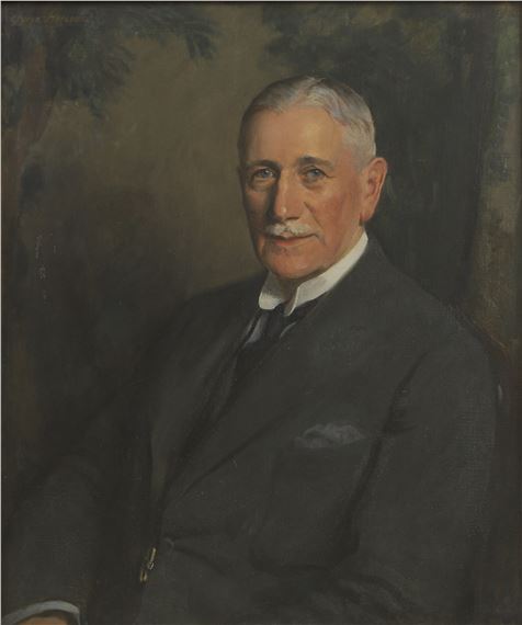 George Harcourt | Portrait of Sir Walter George Kent CBE (1929) | MutualArt