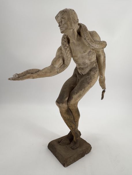 George Van de Voorde | The snake tamer | MutualArt