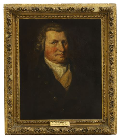 John Constable | Portrait of George Elmer (1804) | MutualArt