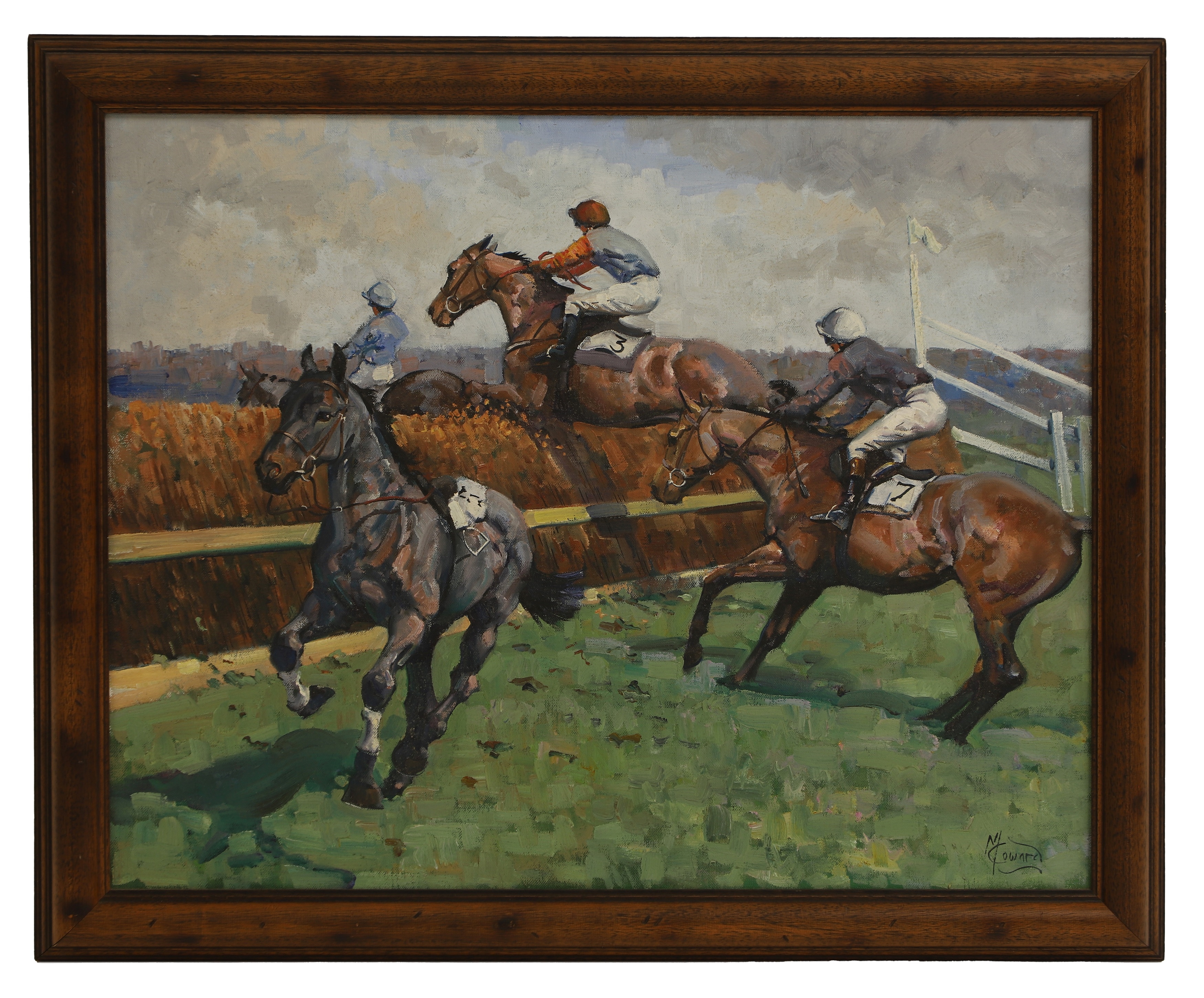 Malcolm Coward | Steeplechase | MutualArt