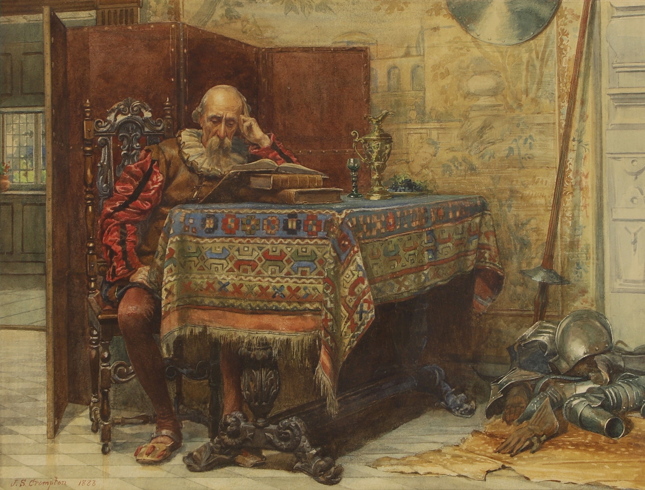 James Shaw Crompton | Don Quixote (1883) | MutualArt