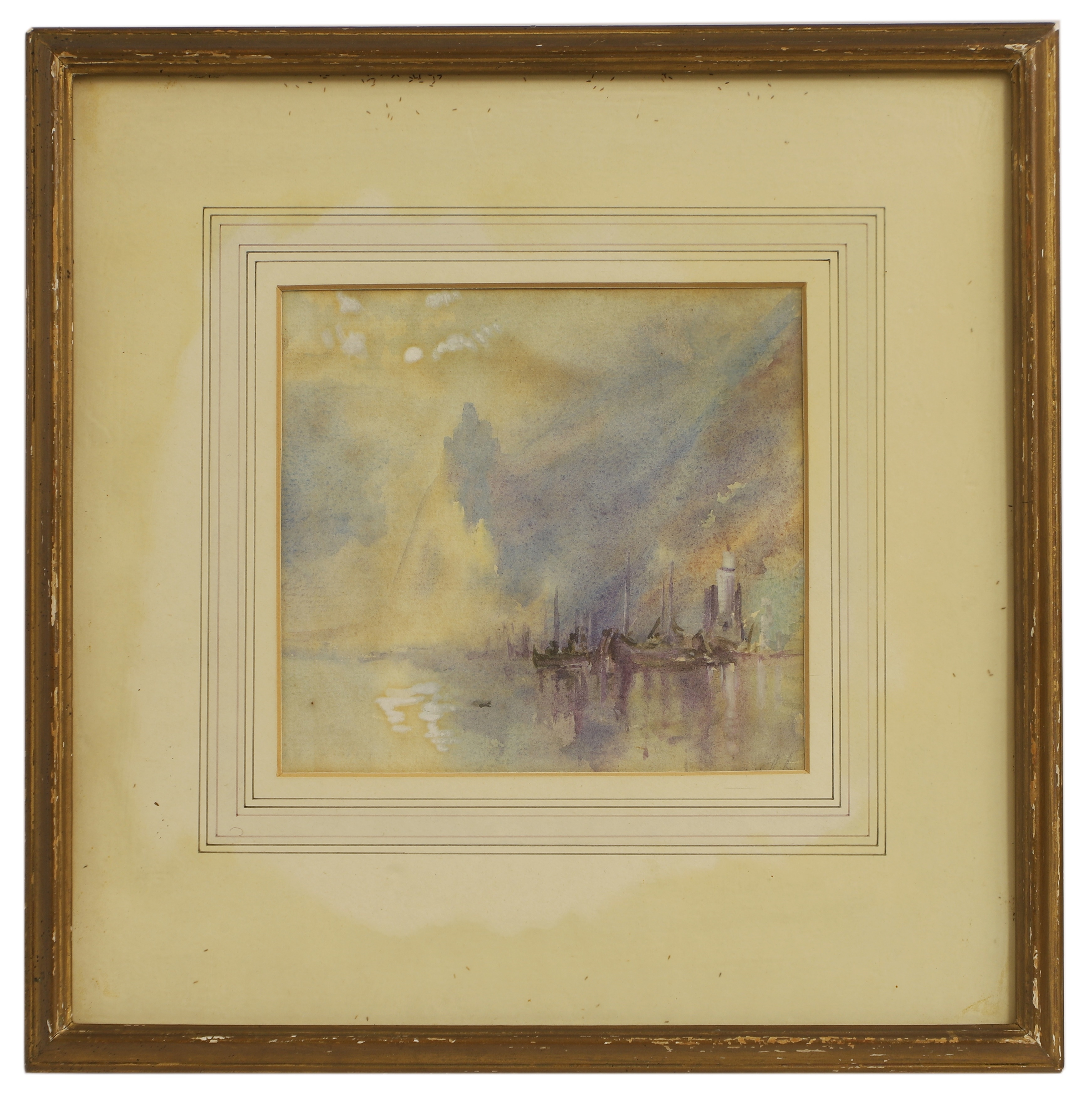 Hercules Brabazon Brabazon | Boats at sunset | MutualArt