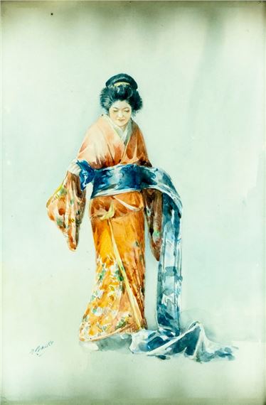 Yamada Baske | Geisha Girl | MutualArt