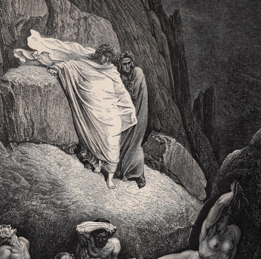 Gustave Doré | The Courtesan (Dante's Divine Comedy Enferno (1880 ...