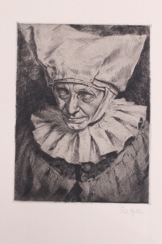 Thomas Ernst Gubler | Portrait einer Frau mit Haube | MutualArt