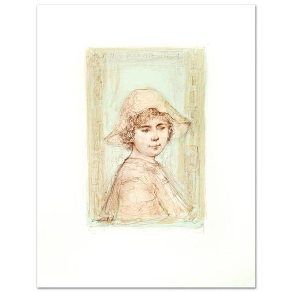 Edna Hibel | Victoria Limited Edition Lithograph | MutualArt