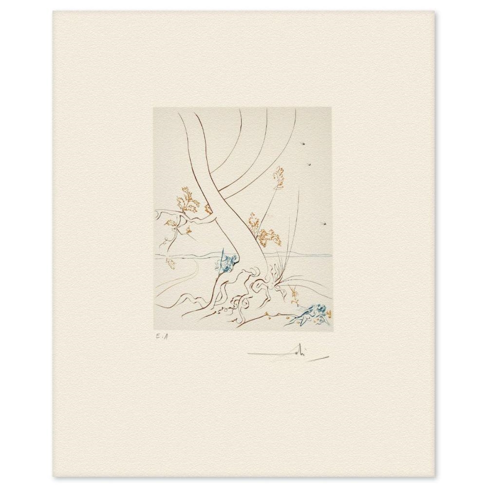 Salvador Dalí | The Tree of Knowledge | MutualArt