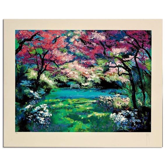 Mark King | Cherry Blossom Corner | MutualArt