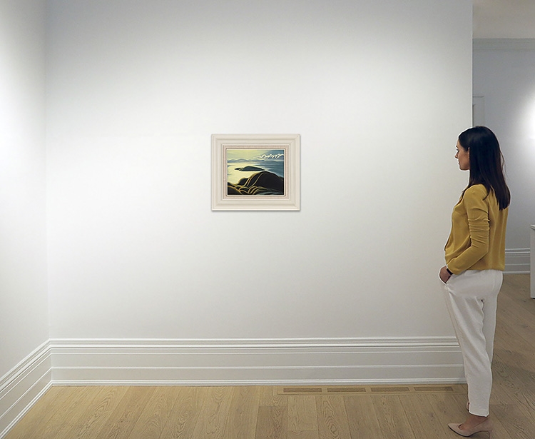 Lawren Stewart Harris | Lake Superior Sunrise (Lake Superior Sketch ...