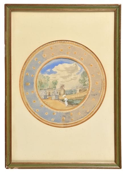 Demetrios Galanis | Plate design probably for Sèvres | MutualArt