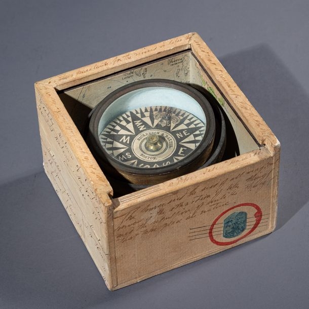 Jesse Fernández | Compass calligraphy box | MutualArt