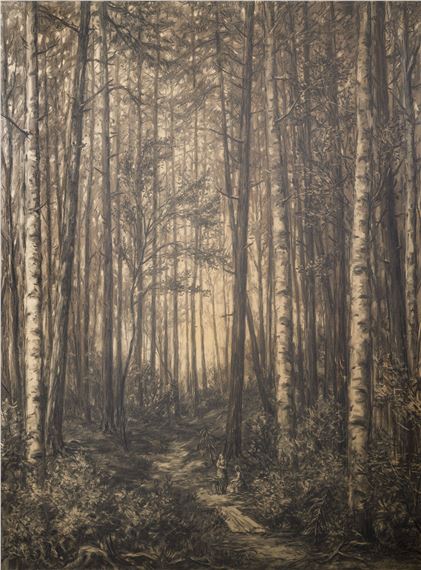 Julius Eduard Marak | Cesta lesem | MutualArt
