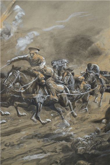 George Soper | battle scene | MutualArt