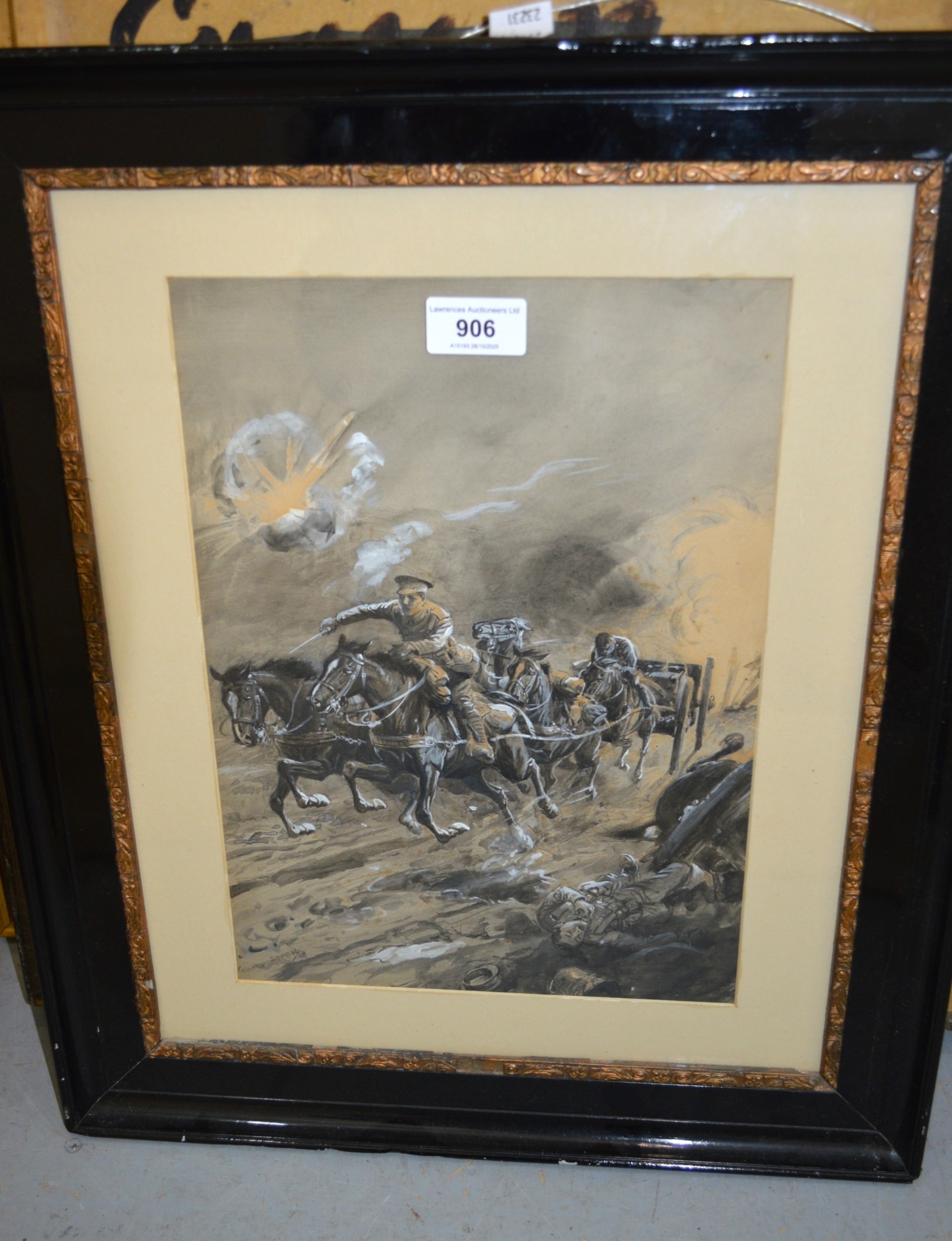 George Soper | battle scene | MutualArt