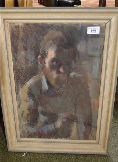 John Mackie | portrait of a young man | MutualArt