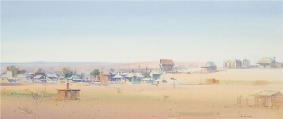 John Borrack | Rural town | MutualArt