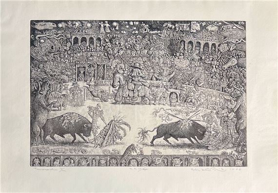 Peter Klúčik | Tauromachia II (1986) | MutualArt