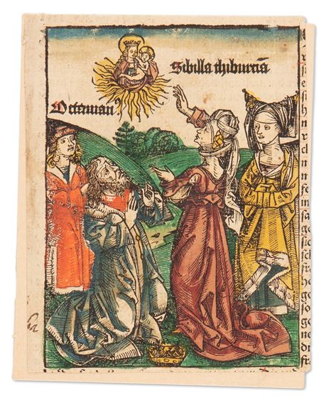 Michael Wolgemut | Sibyla Tiburská (Sibilla Tiburtina (1493) | MutualArt