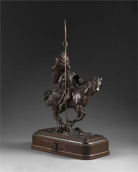 Walter Winans | Sioux Indian chief on horseback (1893) | MutualArt