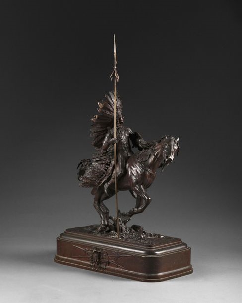 Walter Winans | Sioux Indian chief on horseback (1893) | MutualArt