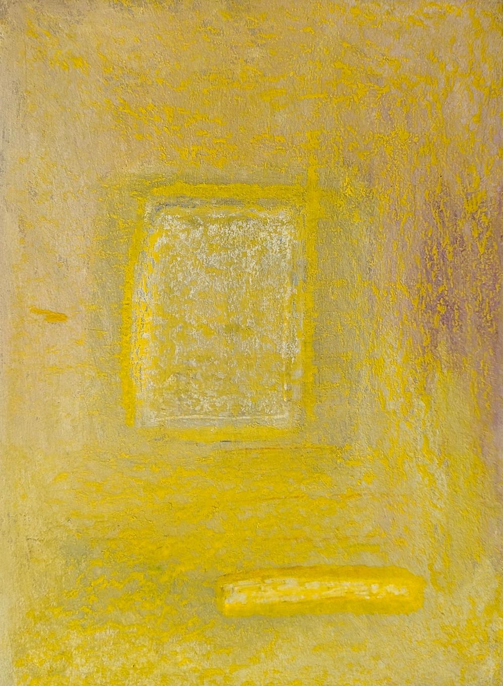 Friend | Neo-Expressionist Oil Pastel Painting (1984) | MutualArt
