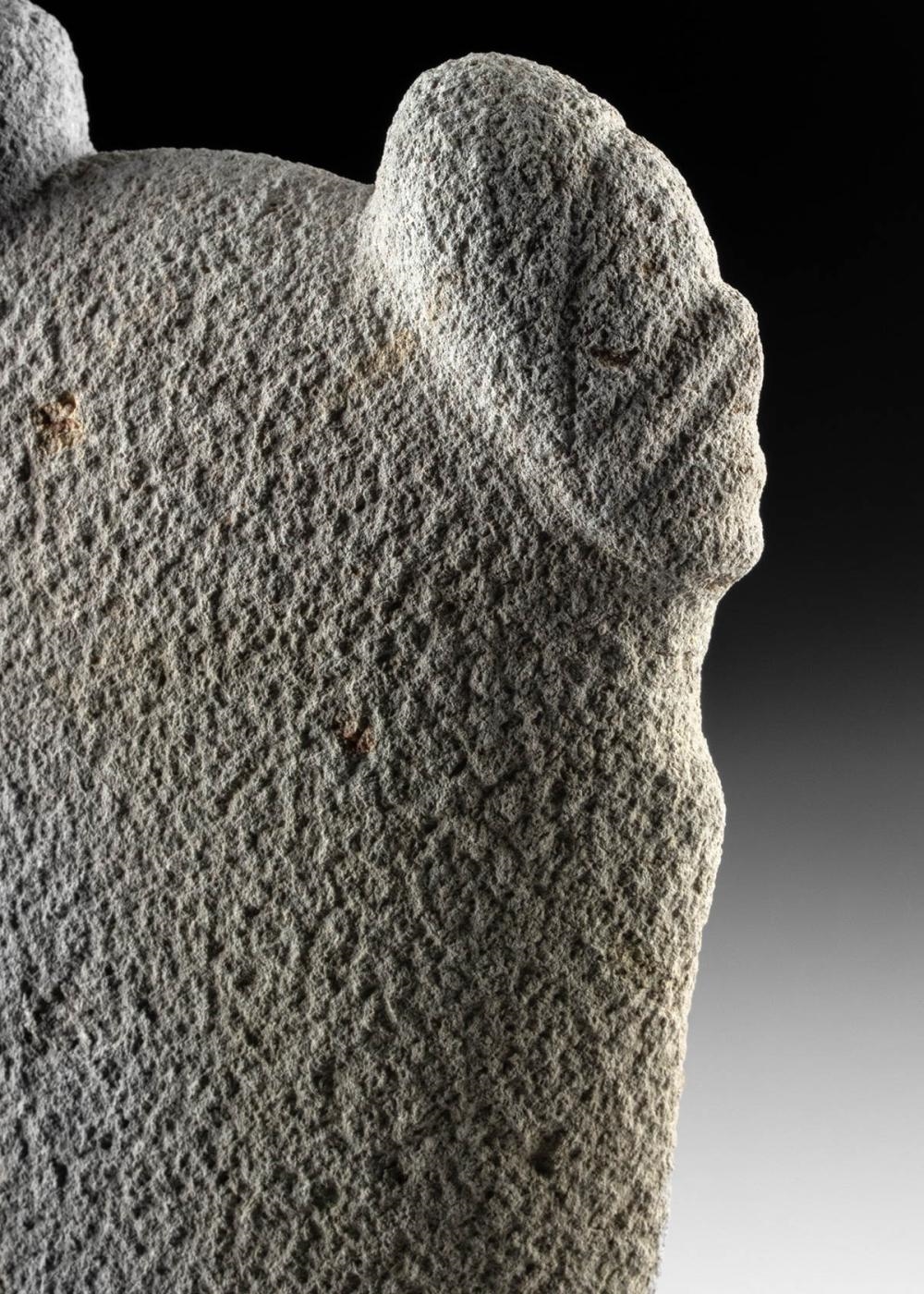 Unknown | Ancient Caribbean Taino Stone Dual-Headed Celt Carving (1000 ...