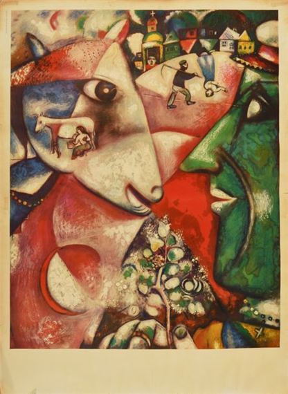 Marc Chagall | Scene at Vitebsk | MutualArt