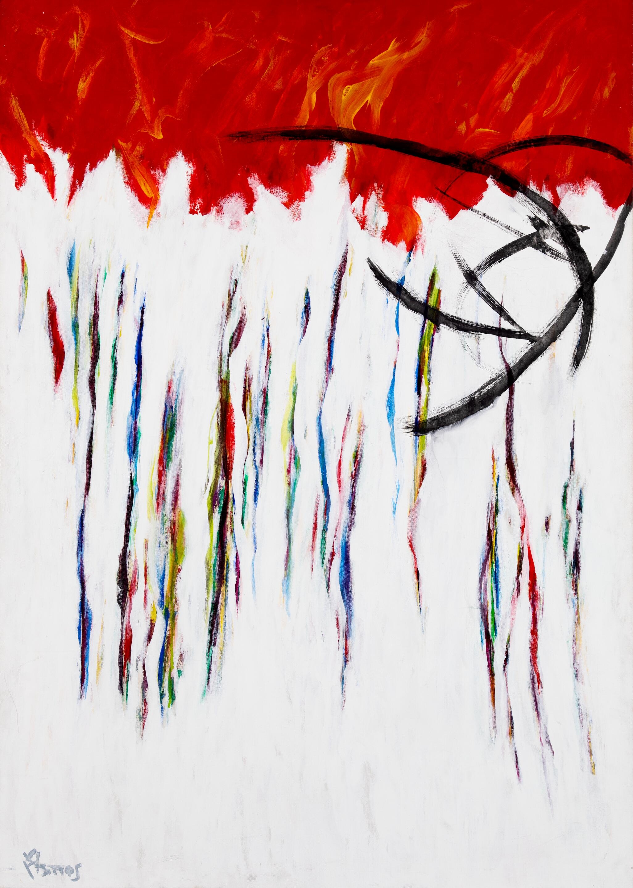 Theodoros Stamos | INFINITY FIELD KA-E SERIES #35-5 (1992) | MutualArt