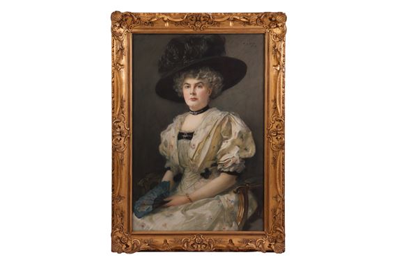 Peter Alexander Hay | Portrait of Isabel Gillerta Kirkwood (1909 ...