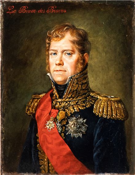 French School, 19th Century | Portrait of Michel Ney, Marshal of ...