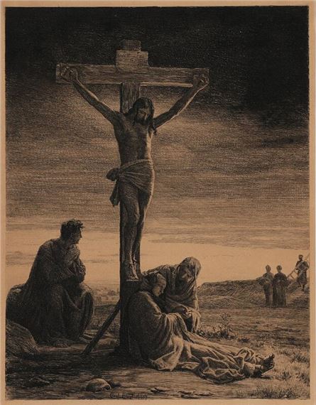 Carl Bloch | The Crucifixion of Christ (1884) | MutualArt