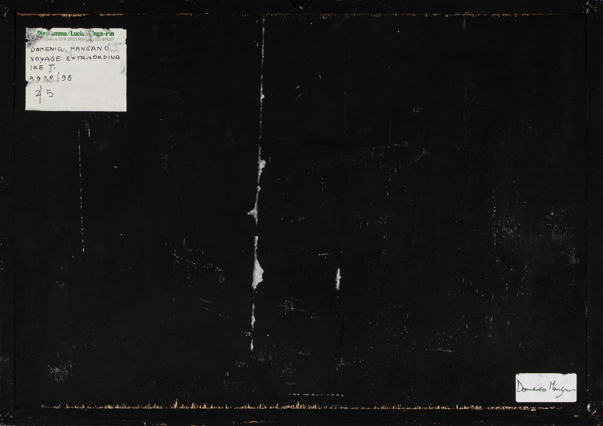 Domenico Mangano | Voyage extraordniaire J (1998) | MutualArt