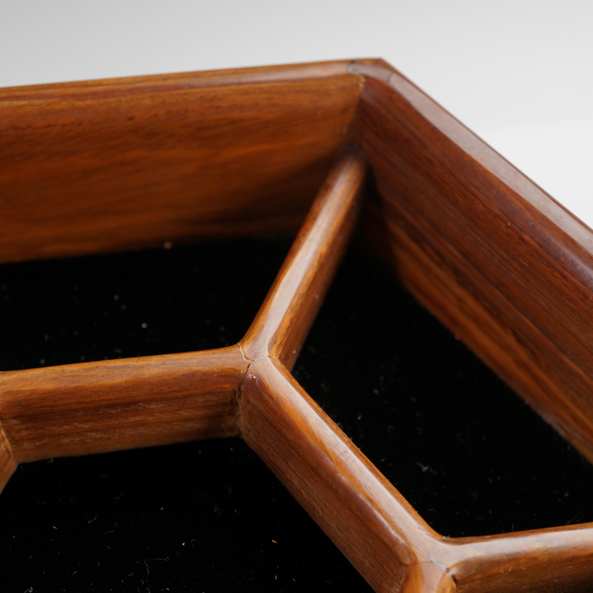 Barry Biesanz | 2pc Barry Biesanz Handcrafted Lignum Vitae & Cocobolo ...