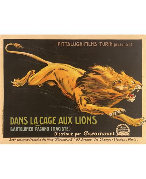 Louis Galice | Dans La Cage Aux Lions | MutualArt