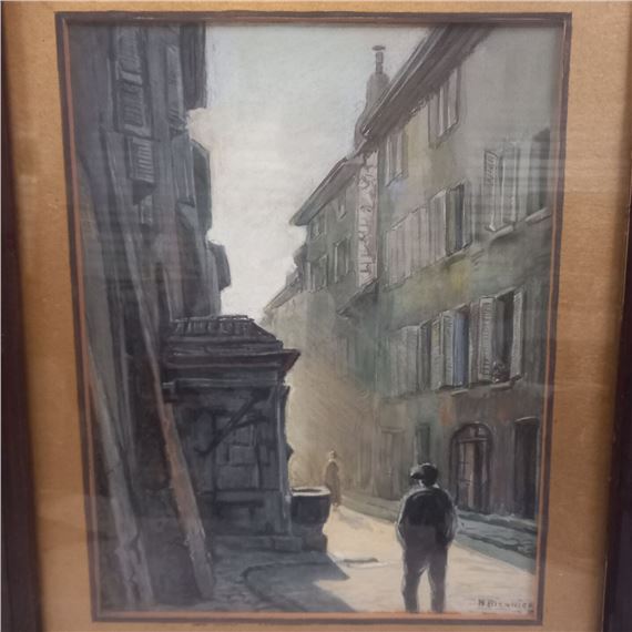 Marie Biennier | Rue animée | MutualArt