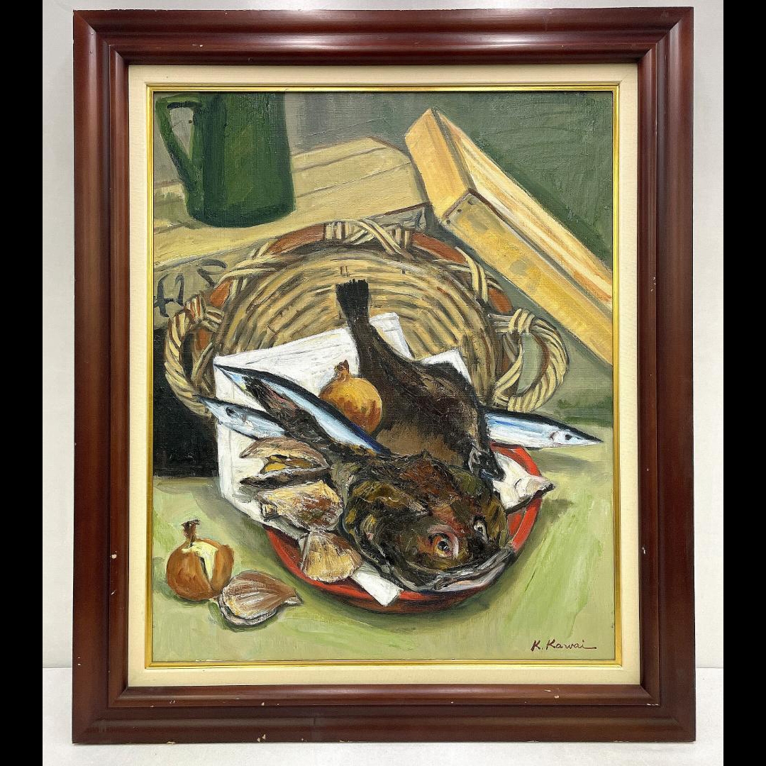 Kiyoko Kawai | Still Life with a Sea Bass | MutualArt