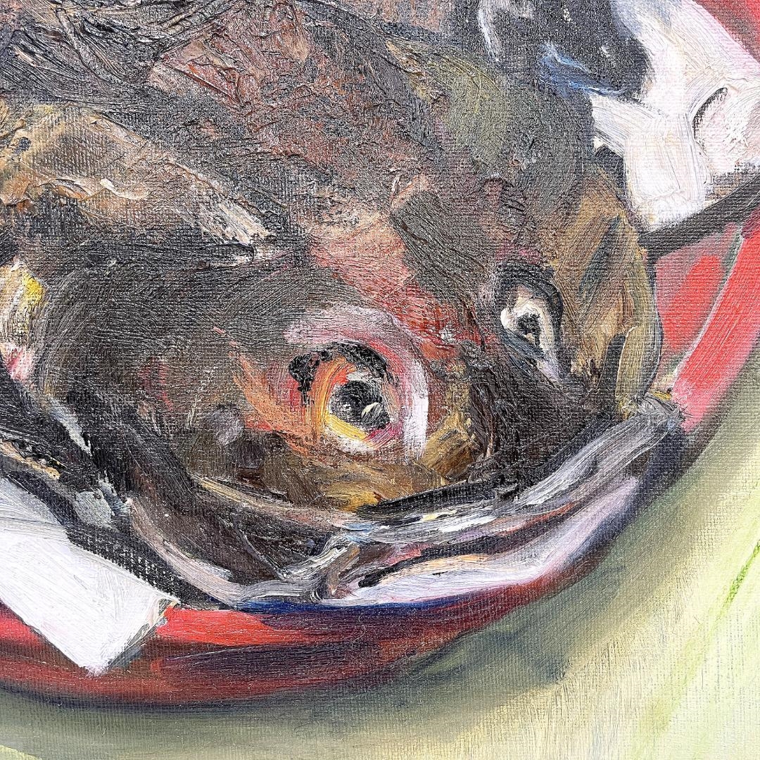 Kiyoko Kawai | Still Life with a Sea Bass | MutualArt