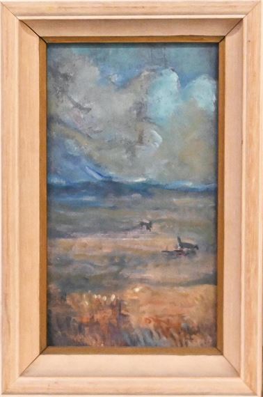 James Wigley | DOG IN LANDSCAPE | MutualArt