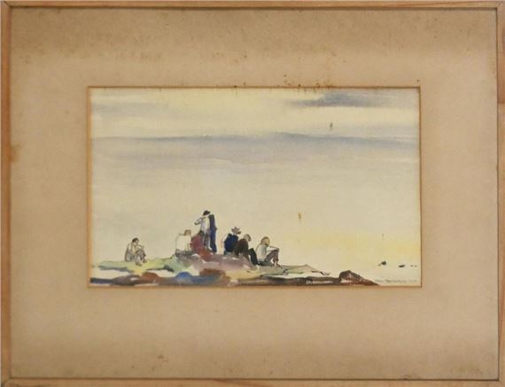 Anne Montgomery | Ocean View (1947) | MutualArt