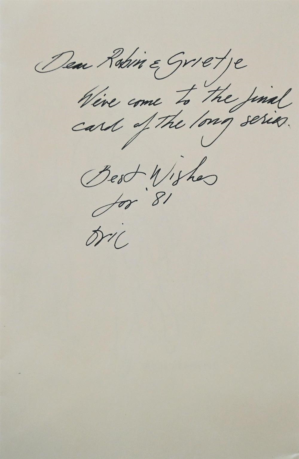 Eric Thake | AIRLINES RESUME (1980) | MutualArt