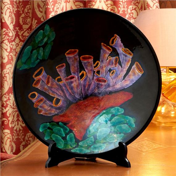 Deborah Sheezel | An aquatic scene with various corals | MutualArt