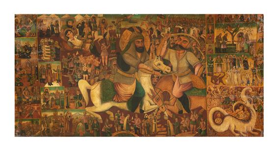 Mehdi Shams Al-kitabi | Battle of Karbala (20th Century) | MutualArt