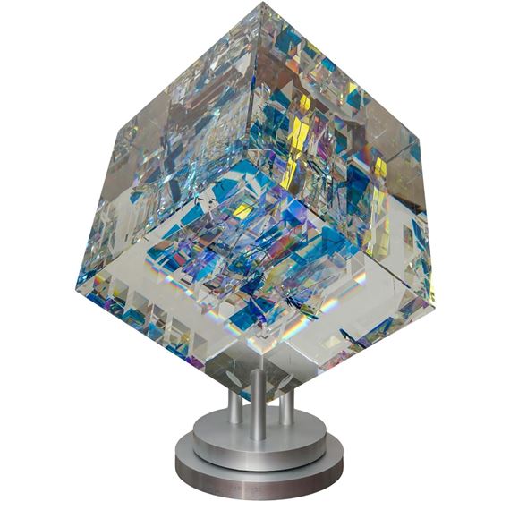 Toland Peter Sand | Transcendental Cube II (2022) | MutualArt