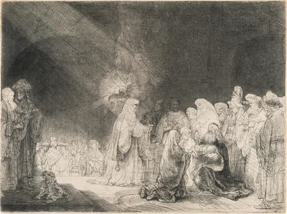 Rembrandt van Rijn | The Presentation in the Temple (1640) | MutualArt