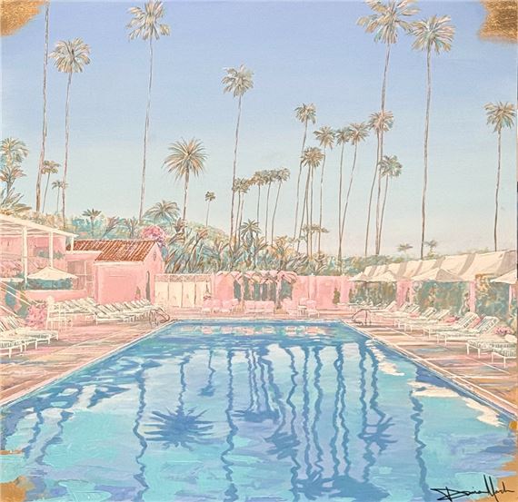 Damien March | Early Mornings @ Beverley Hills Hotel | MutualArt