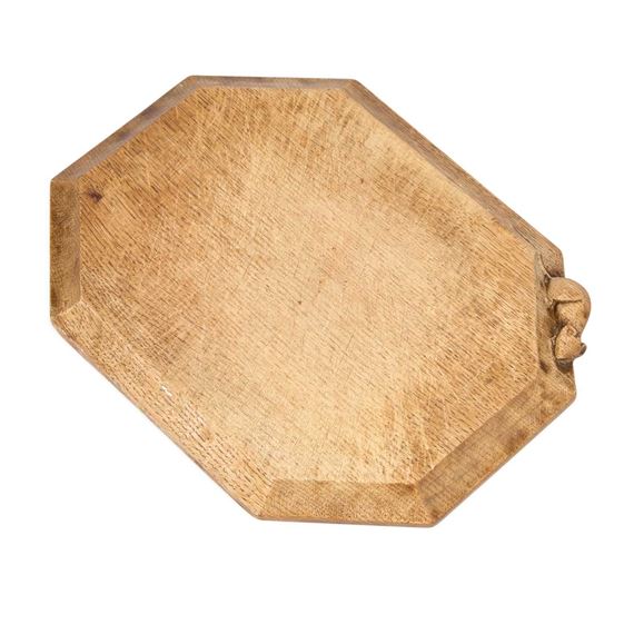 Robert Thompson | A MOUSEMAN OAK BREADBOARD | MutualArt