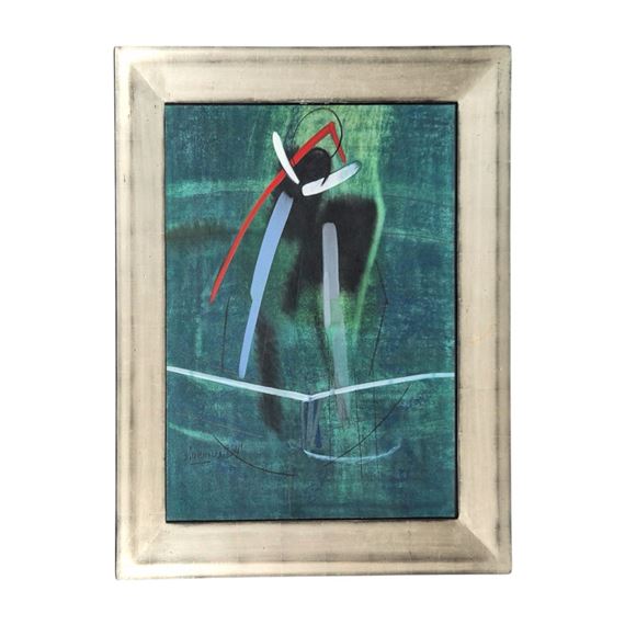 Wim Sinemus | Abstract composition (1964) | MutualArt