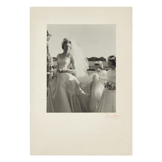 Cecil Beaton | Lady Anne Coke on her wedding day to Colin Tennant, 3rd ...