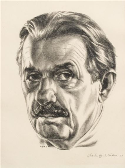 Charles Banks Wilson | CHARLES BANKS WILSON PENCIL SIGNED LITHO (1963 ...